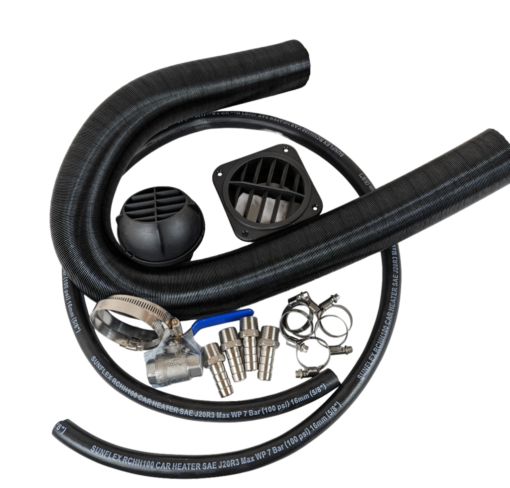 Dieselheat - Dieselheat 1.8kW Ducted Fan Heater Install Kit