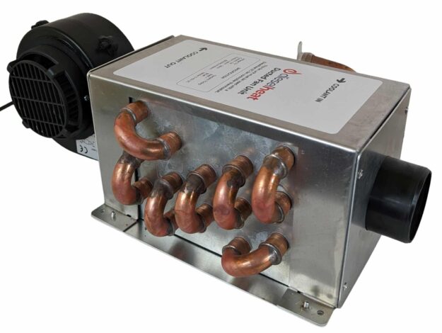 Dieselheat - Dieselheat 1.8kW Ducted Fan Heater and Room Thermostat for ...