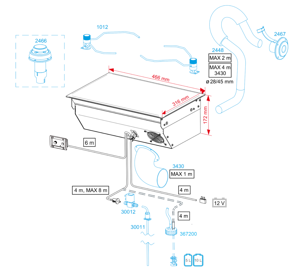 Dieselheat - Wallas 88DU Diesel Cooktop