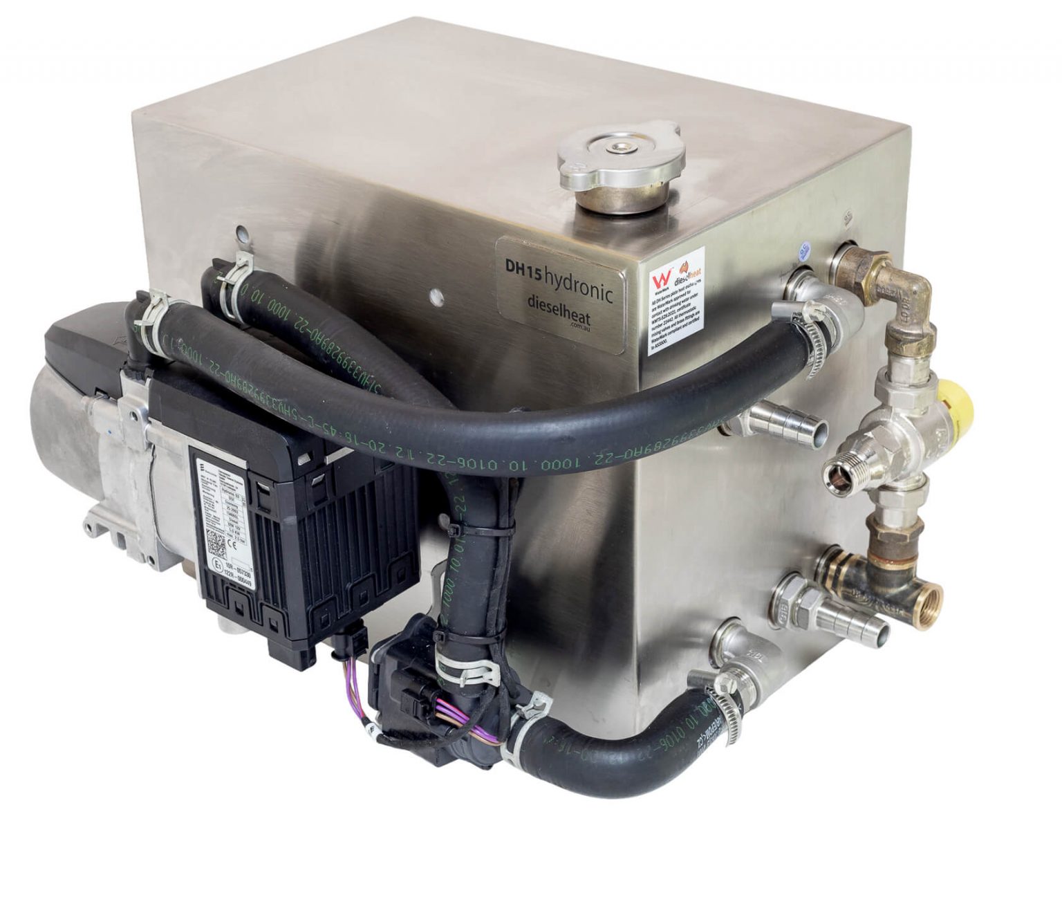 Dieselheat - DH Hydronic Series - Diesel Hot Water and Air Heaters