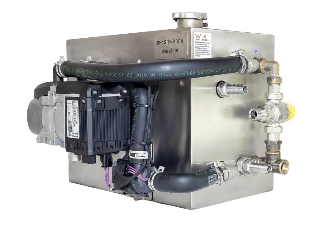 Dieselheat - DH15 Hydronic Diesel Hot Water System with Eberspacher D5E HS3 Furnace