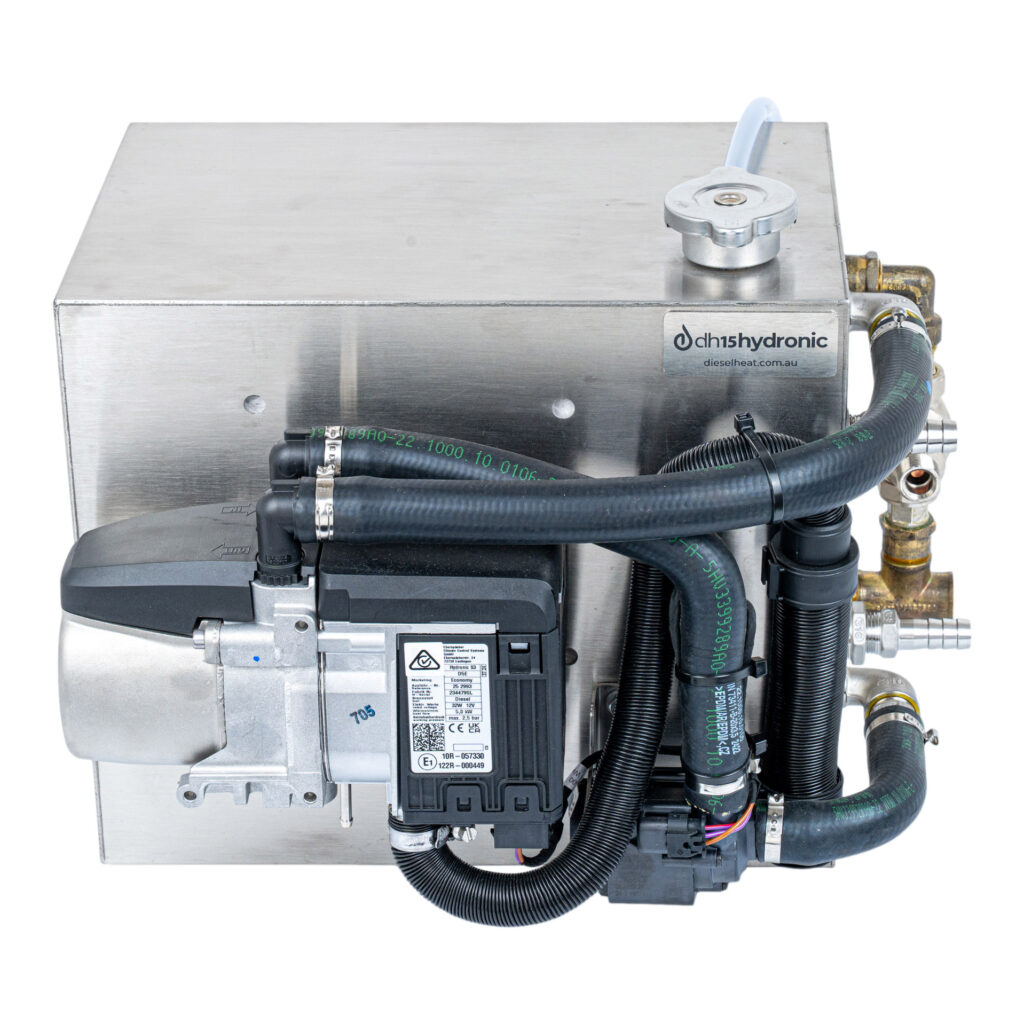 Dieselheat - DH15Duo D: DH15 Hydronic Hot Water with Eberspacher ...