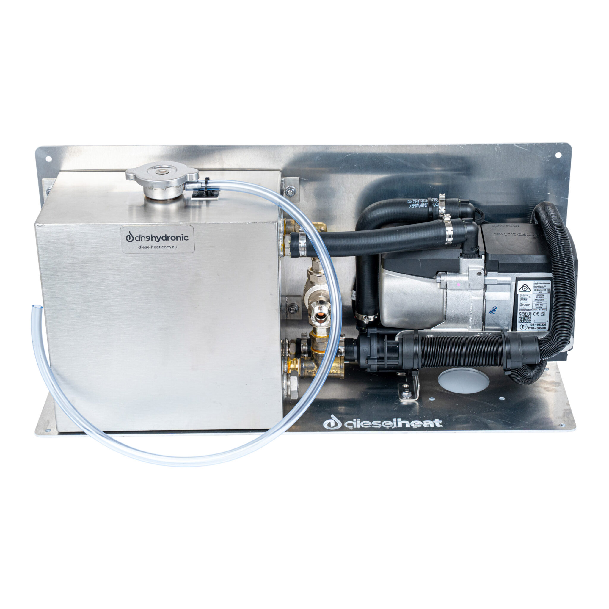 Dieselheat - DH9 Hydronic Diesel Hot Water System with D5E HS3 ...