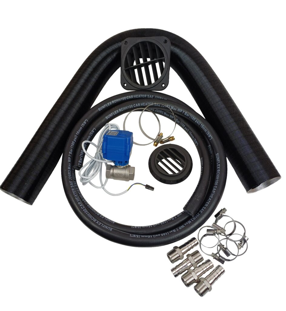 Dieselheat - DH15Duo: DH15 Hydronic Hot Water with Eberspacher Furnace ...