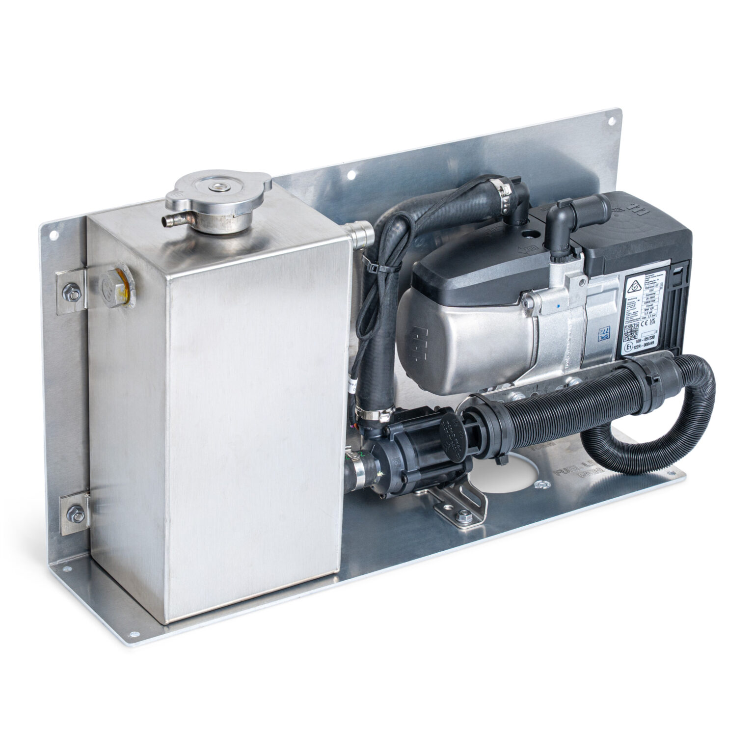 Dieselheat - DH15 E-Solar: 240V/12V Electric Solar Hot Water With ...