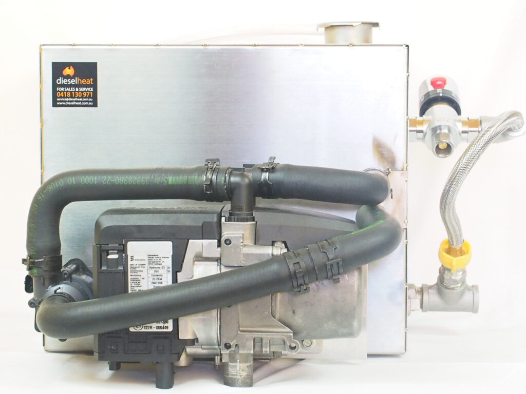 Dieselheat - DH12 Hydronic Diesel Hot Water System with D5E HS3 ...