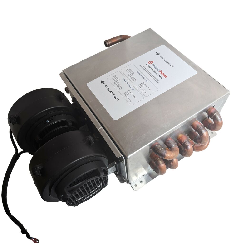 Dieselheat - Dieselheat 3.6kW Ducted Fan Heater and Room Thermostat for ...