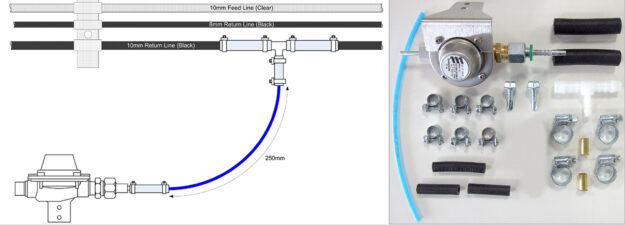 Dieselheat - Eberspacher Fuel Pipe Takeoff Kit Renault Master