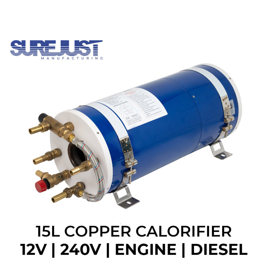 Dieselheat - SureCal Single Coil Marine Calorifier - 15L