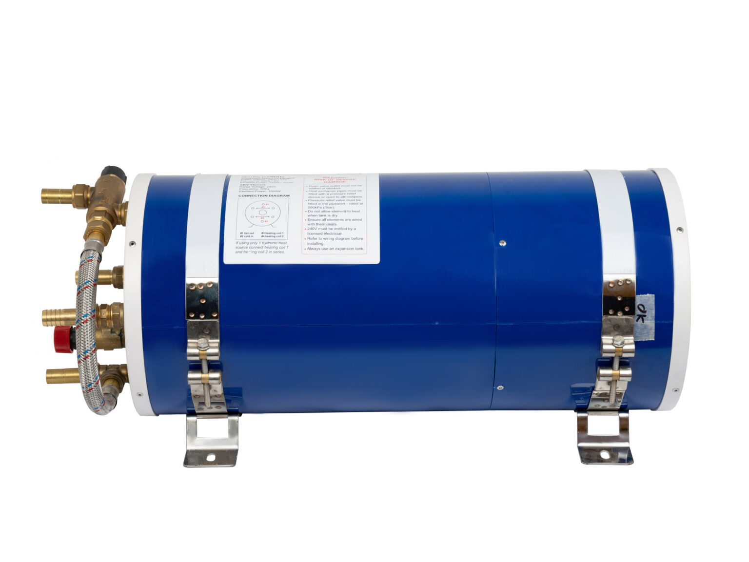 Dieselheat - SureCal Single Coil Marine Calorifier - 15L