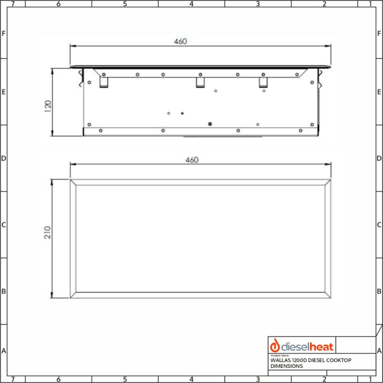 Dieselheat - Wallas 1200D Diesel Cooktop