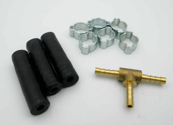 Dieselheat - Diesel Air Heater Brass Fuel Line T Joiner Kit