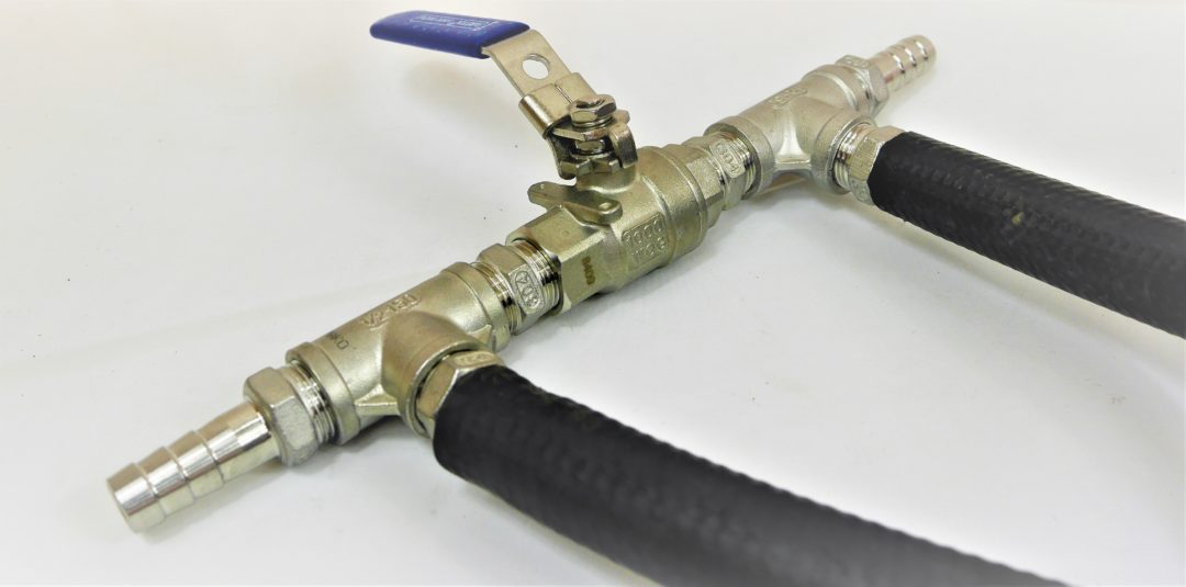 Dieselheat - Hydronic Air Heater Bypass Valve Kit - 16mm Rubber Main Line