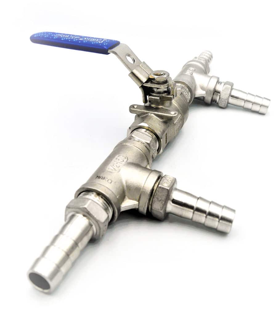 Dieselheat - Hydronic Air Heater Bypass Valve Kit - 16mm Rubber Main Line